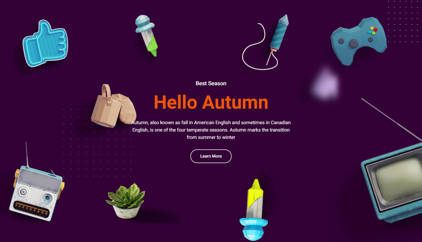 Parallax Previews - Parallax and Css animation