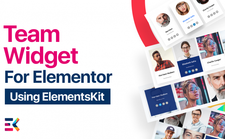 Team Widget - All-in-One Addons for Elementor | ElementsKit