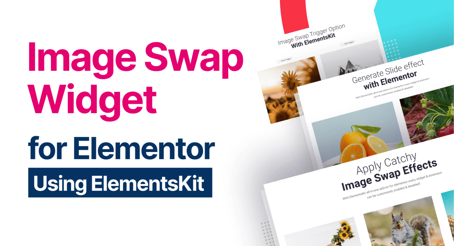 Elementor Image Swap Widget | ElementsKit | All-in-one Addons