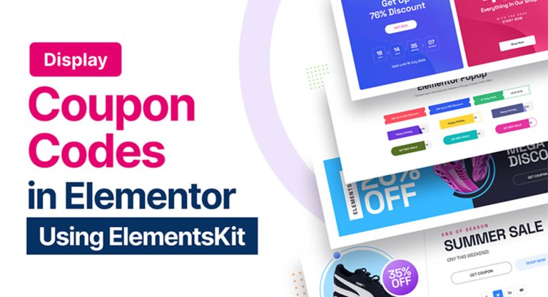 Coupon Code - elementskit