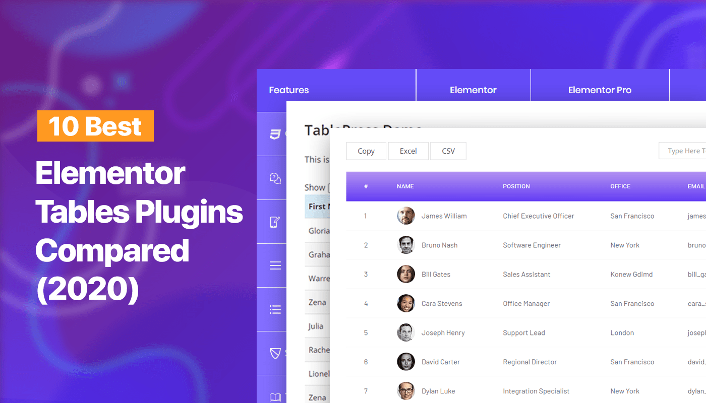 11 Best Elementor Tables Plugins Compared 2023 
