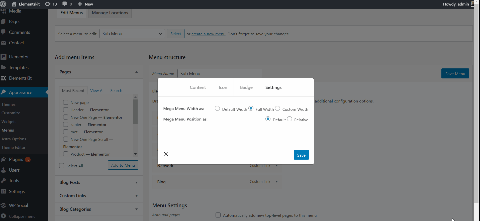 How To Create Mega Menu In Elementor ElementsKit Wpmet