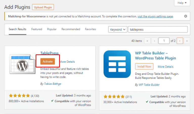 How to Create Tables in WordPress with TablePress | Wpmet