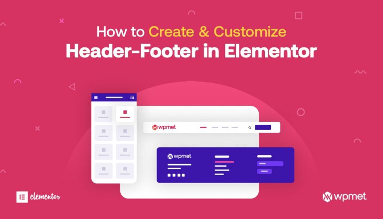 How To Create Customize Header Footer In Elementor