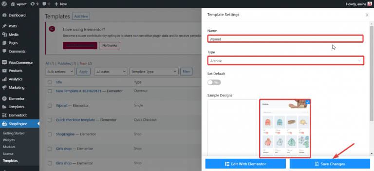How to create an eCommerce website using ShopEngine- Wpmet