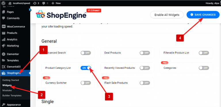 How To Use Product Category List - ShopEngine - Wpmet
