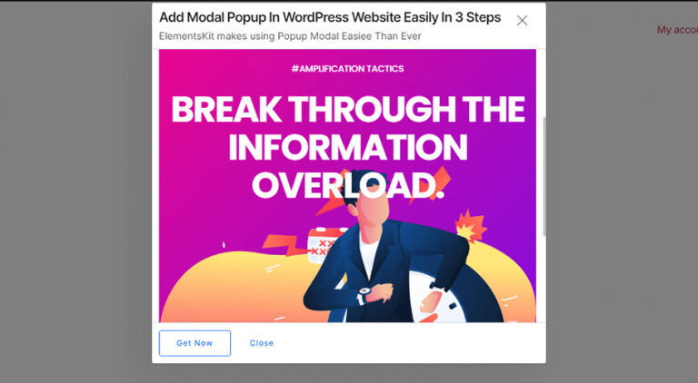 How to Add Modal Popup In WordPress In 3 Easy Steps - Wpmet