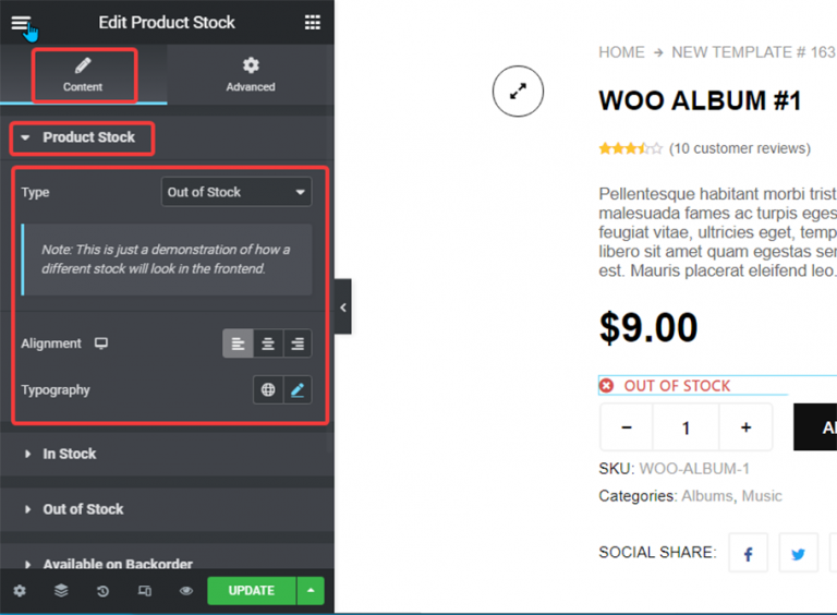 How to Use Product Stock Widget - ShopEngine - Wpmet