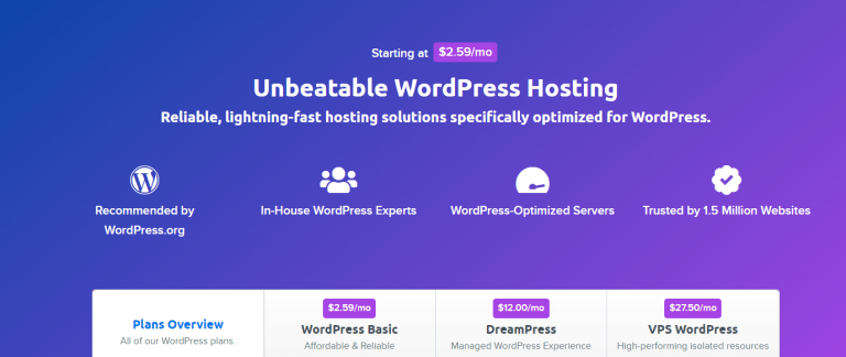 Best Web Hosting Providers for WordPress - Top 7 Recommendations