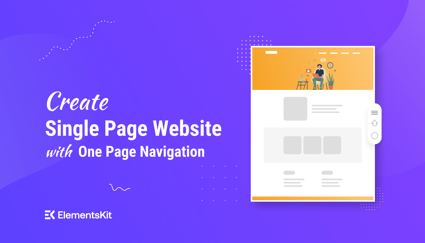 How To Create Elementor One Page Navigation In WordPress