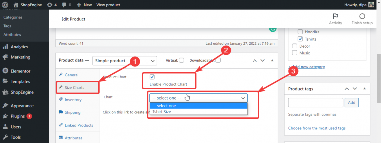 How to Add Product Size Charts to Elementor Website - Wpmet