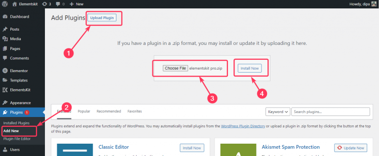 How to Purchase, Install, and Activate ElementsKit Pro | Wpmet
