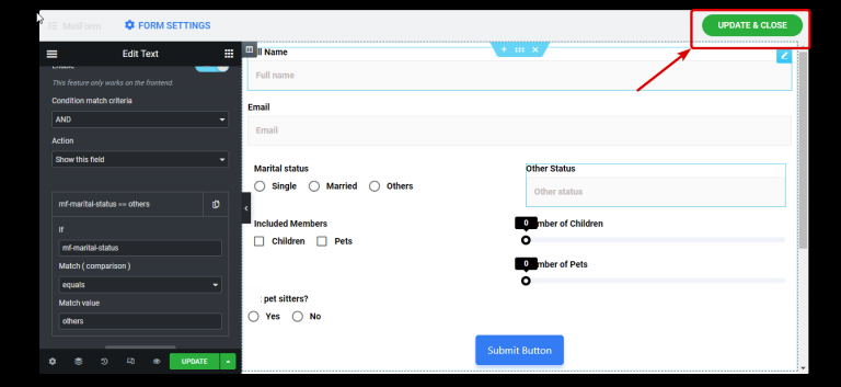 How To Create Elementor Conditional Logic Form (5 Steps)