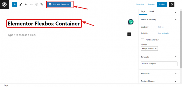 How to Use Elementor Flexbox Container in 6 Easy Steps