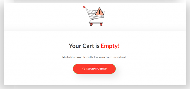 How To Design WooCommerce Empty Cart Page - Wpmet How To Design WooCommerce Empty Cart Page - Wpmet