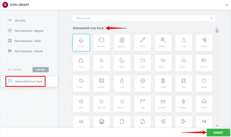 How To Use ElementsKit’s Elementor Icon Pack - Wpmet