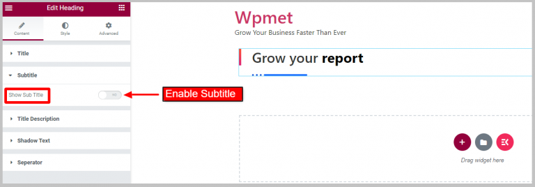 How to Add Customized Page Heading Title in Elementor - ElementsKit