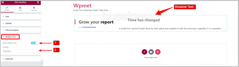 How To Add Customized Page Heading Title In Elementor Elementskit
