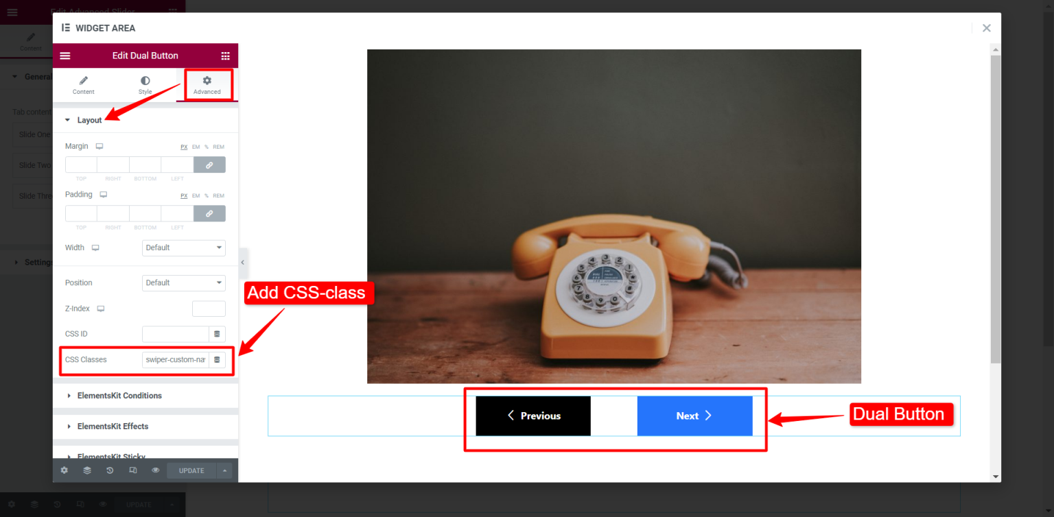 How To Add Advanced Slider In Elementor Using Elementskit
