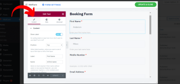 How to Create a Booking Form using MetForm