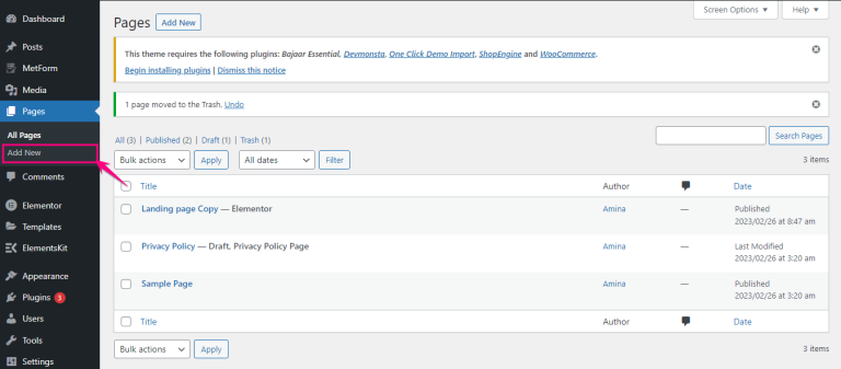 How To Create Page List In WordPress Beginner Friendly Tutorial Wpmet