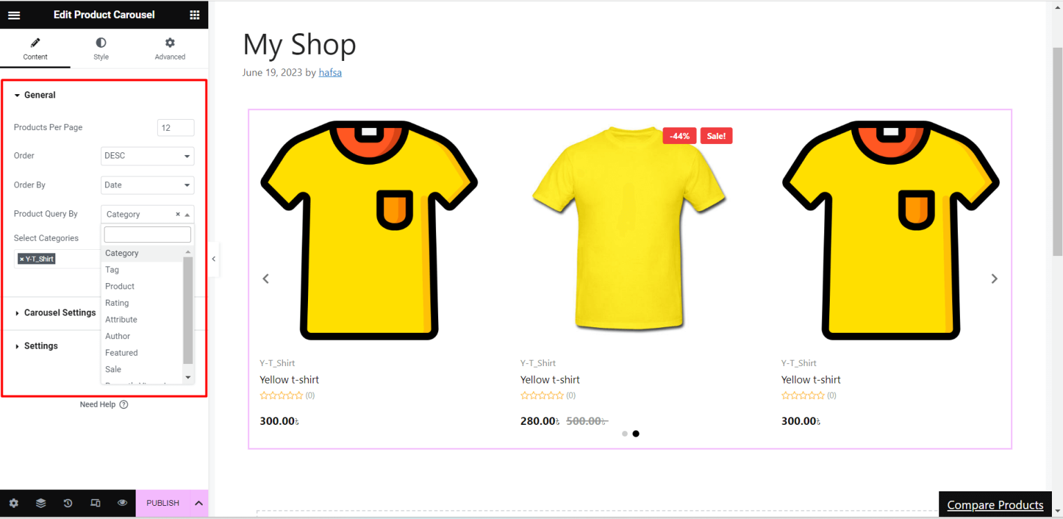How to Display WooCommerce Product Carousel with ShopEngine How to Display WooCommerce Product Carousel with ShopEngine