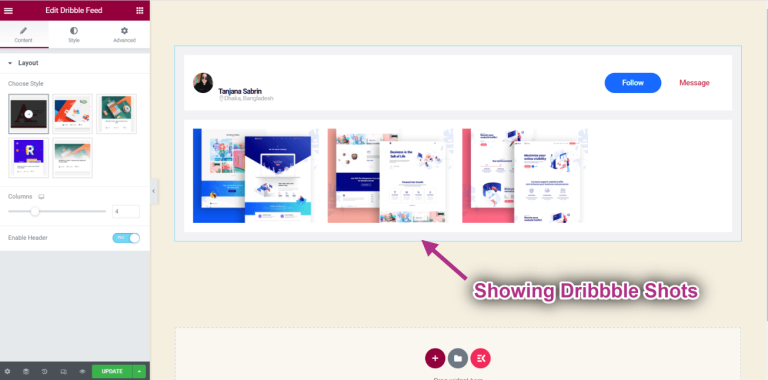 How To Show Dribbble Feed On Your Website In 7 Easy Steps