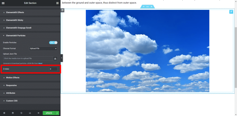 How to Create a Particle Effect in WordPress