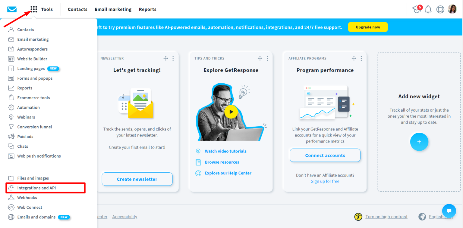 How to Integrate Getresponse with Elementor | Metform