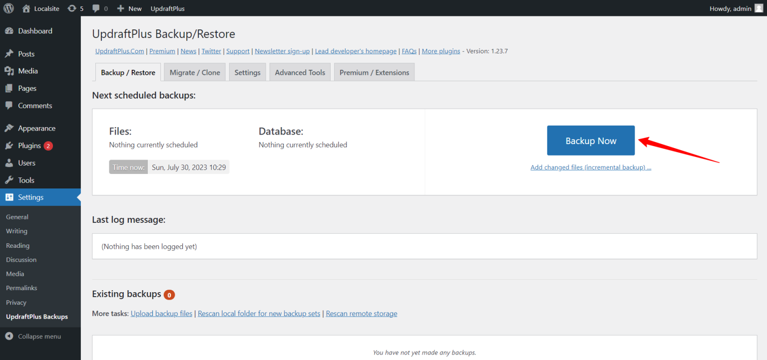 How To Backup WordPress Site (3 Methods) - Wpmet