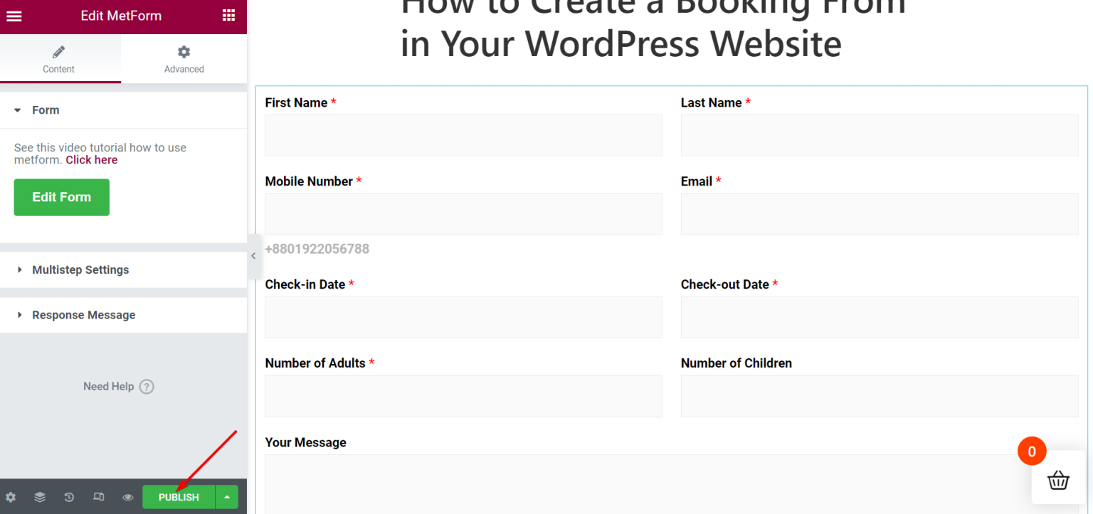 How to Create Booking Form in WordPress Website- Wpmet