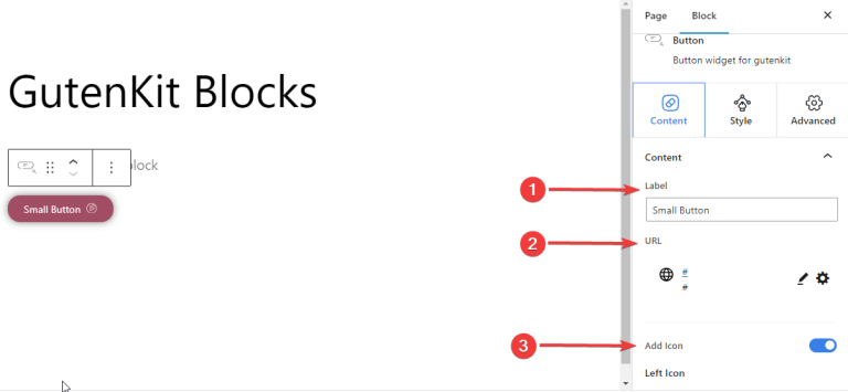 GutenKit Button Block