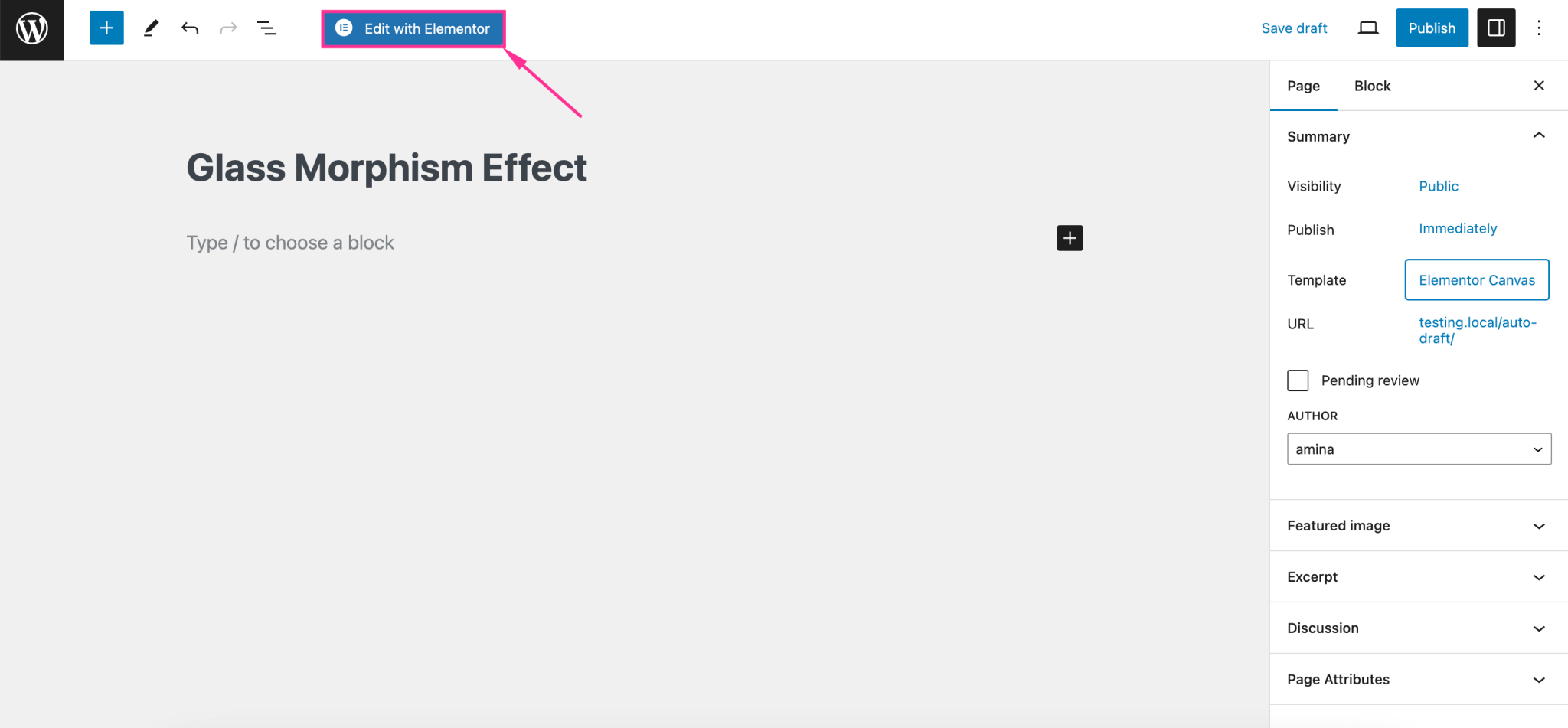 How to Add Frosted Glass Morphism Effect in Elementor - Wpmet