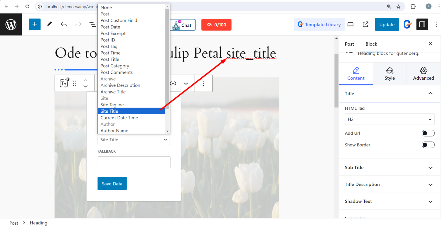 How to Add Dynamic Content in Gutenberg How to Add Dynamic Content in Gutenberg