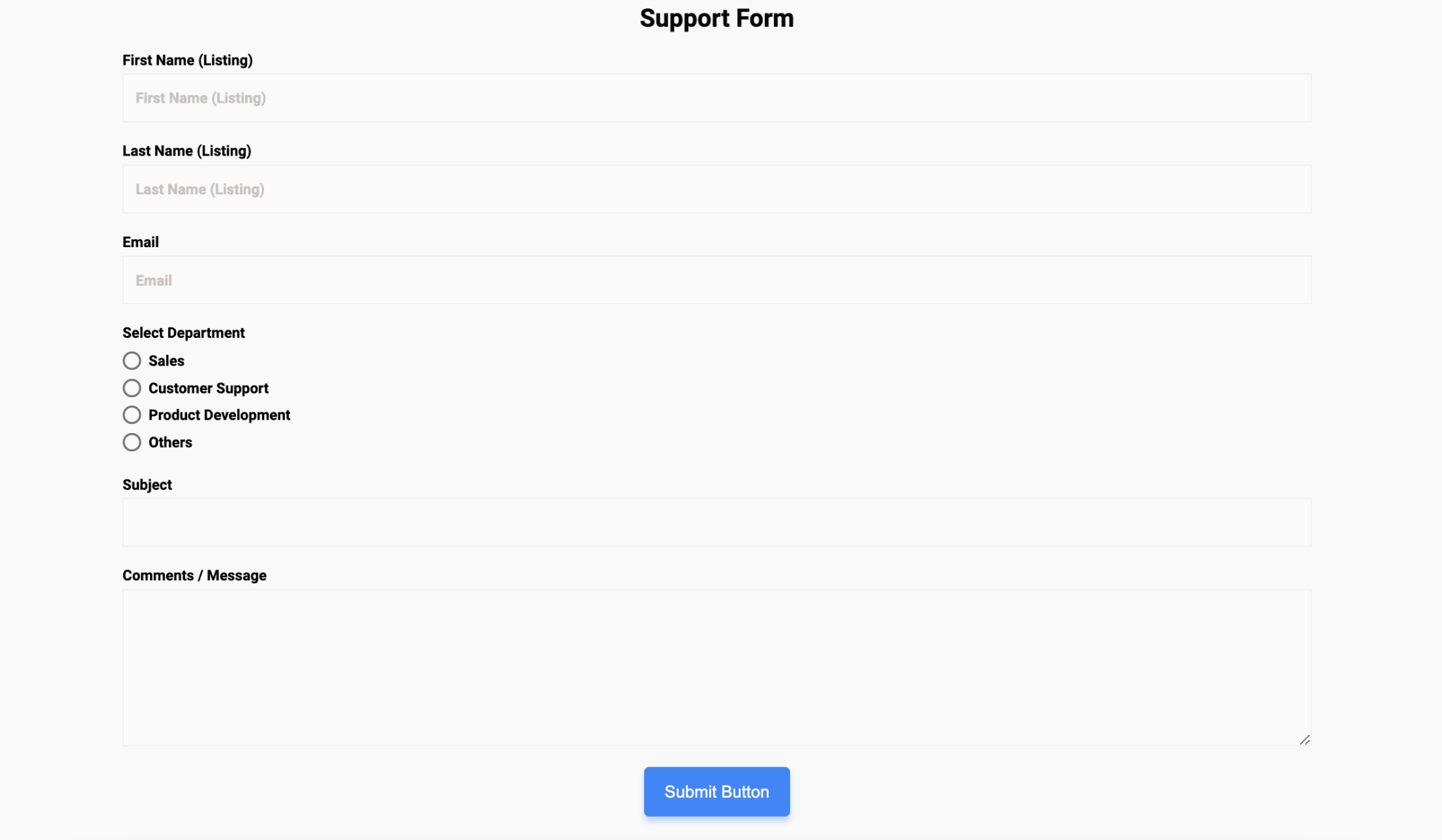 How to Create a Support Ticket Form in WordPress