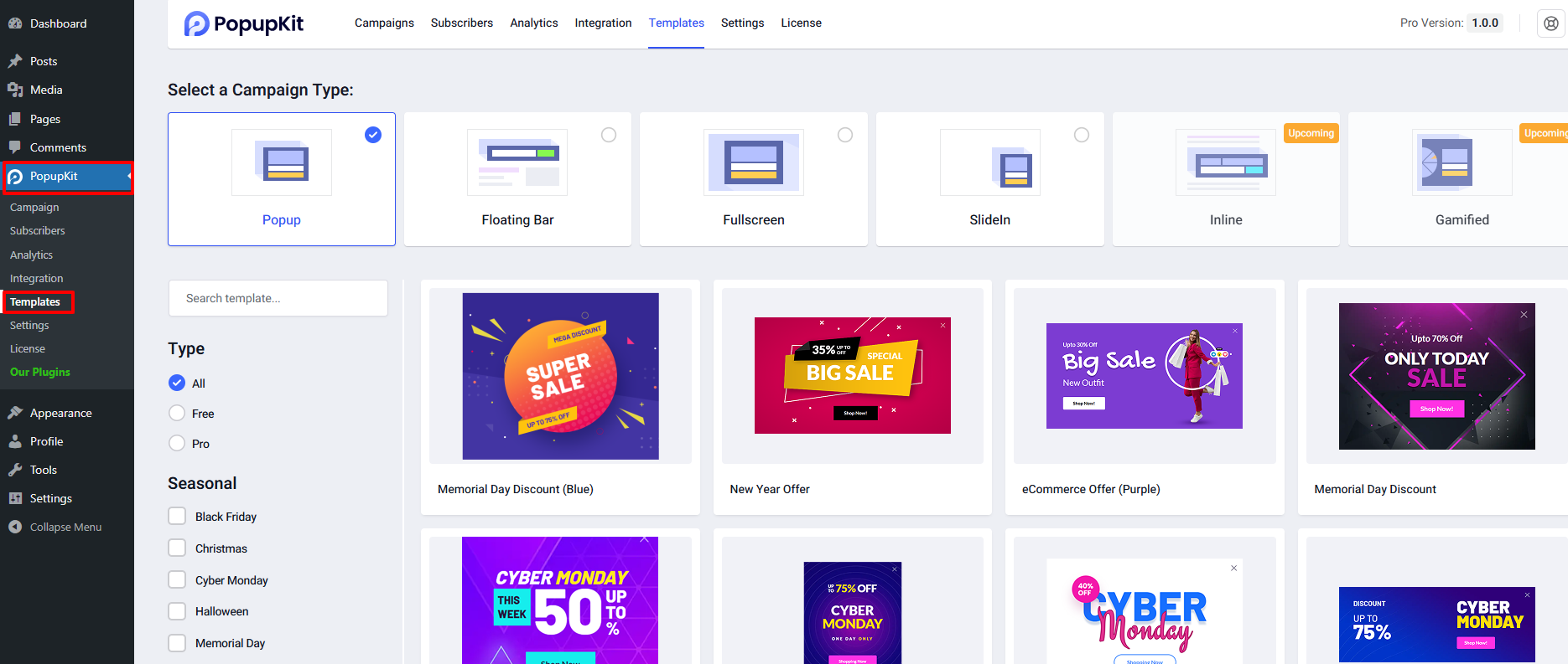 PopupKIt On-Page Load Popup